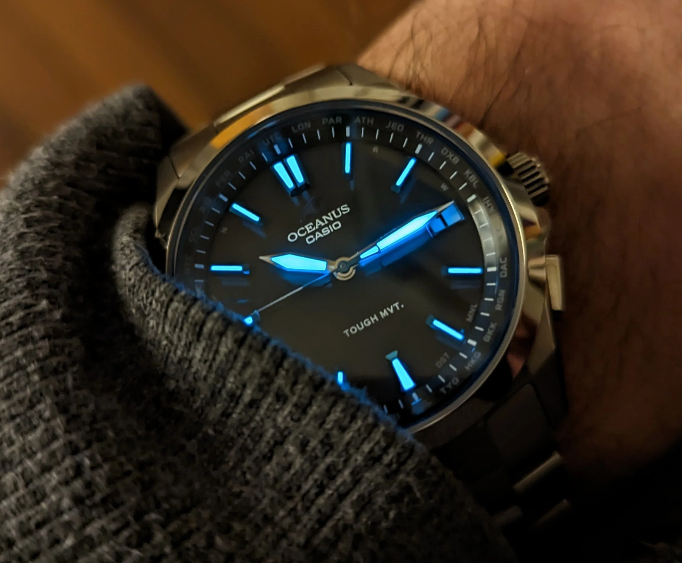 The Casio Oceanus S100 Review: Radio Active — Peter M. Ferenczi