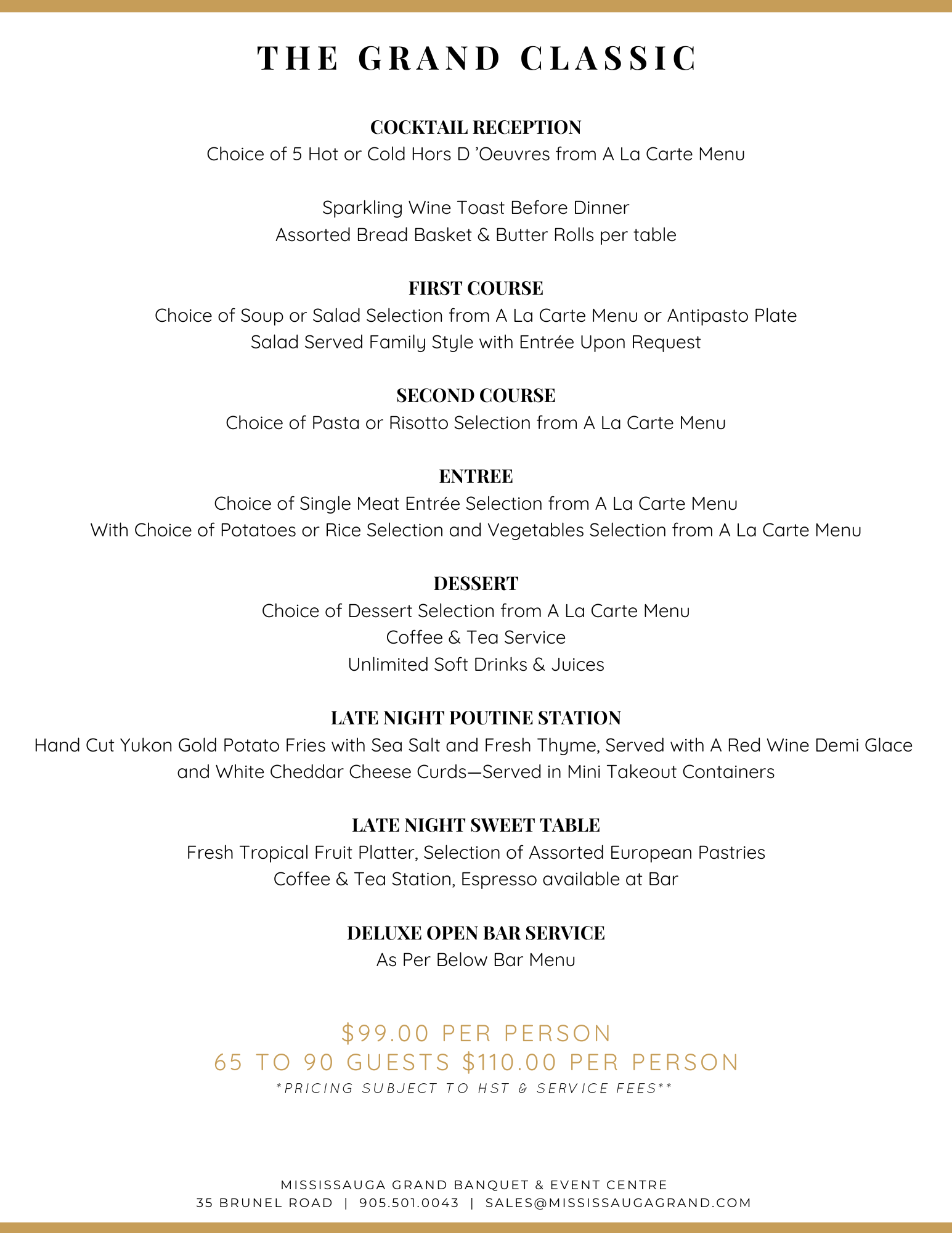 corporate events, wedding venues, banquet halls, Mississauga