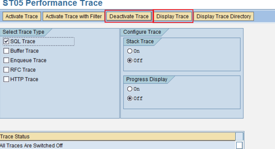 Table Name Where Data is Stored