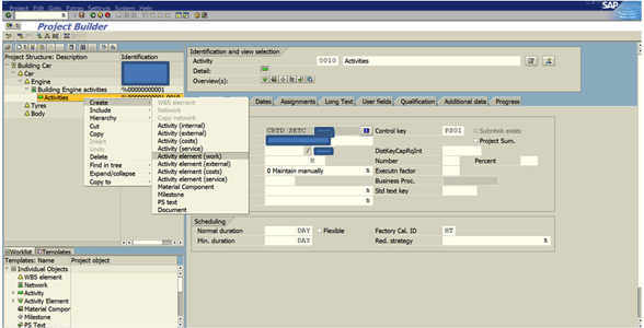 SAP PS Functionality and Integration