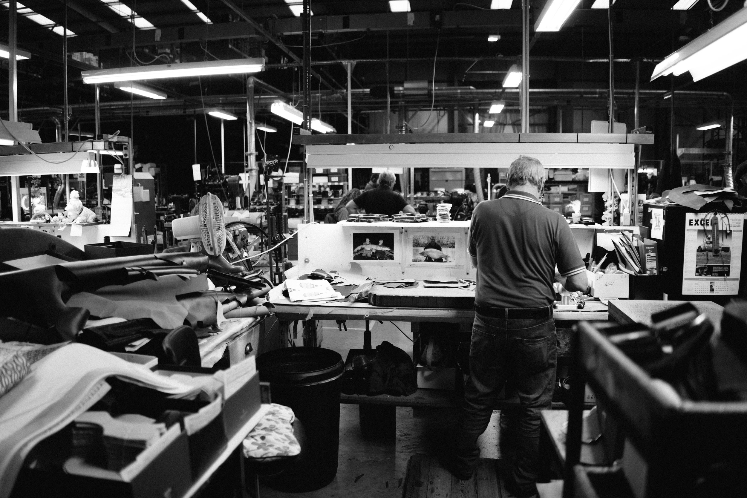 Grenson Shoes | Factory Photography - SAM SCALES | Illustration ...