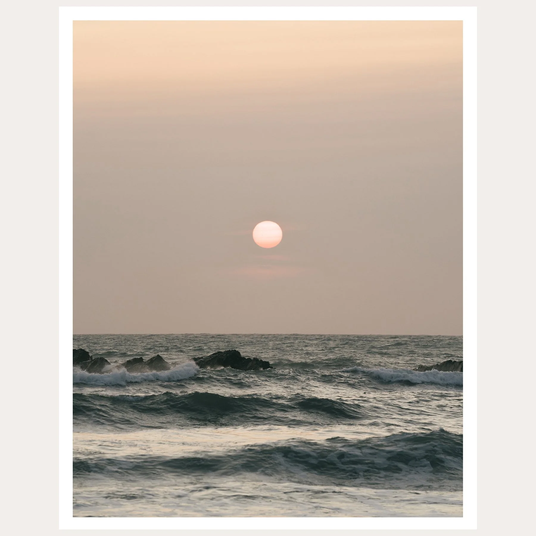 Misty Seascape Print — SAM SCALES | Illustration & Photography | Inspired by nature