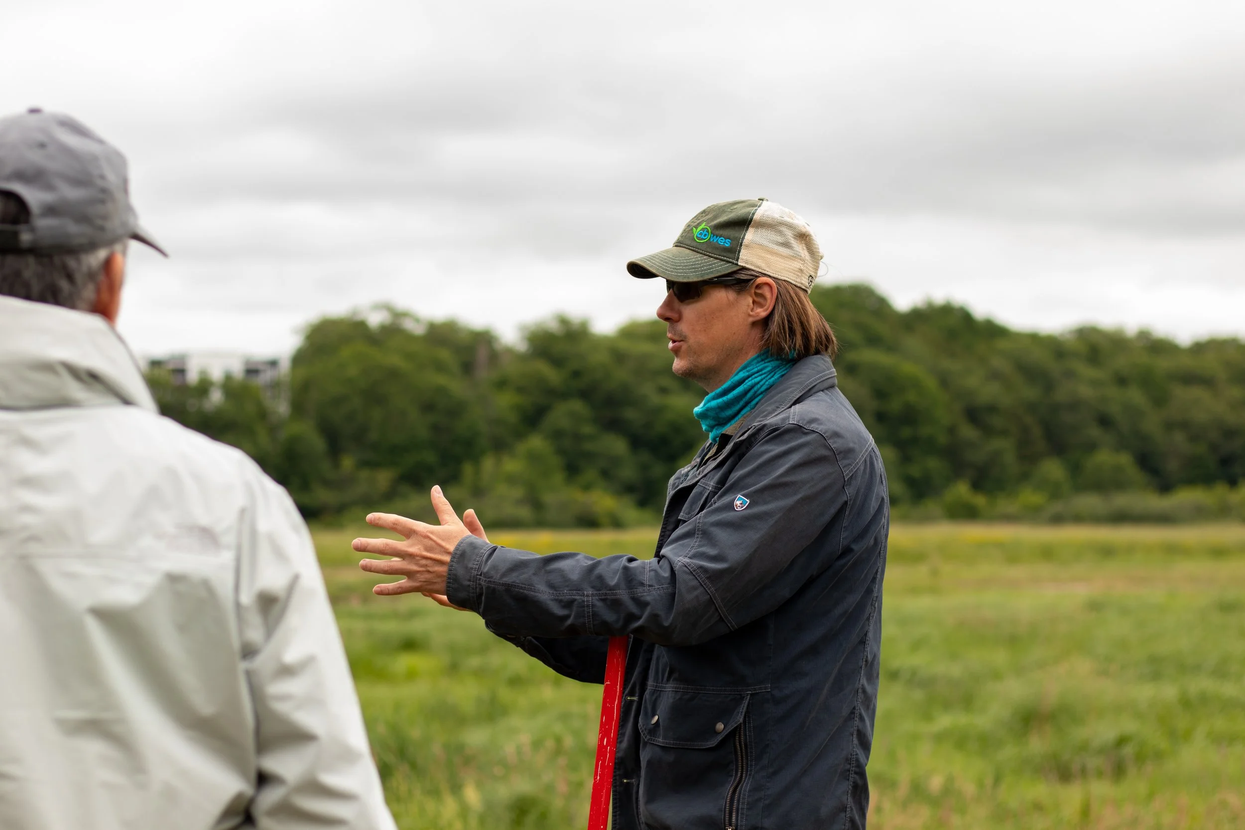 Minister of Environment and Climate Change, Tim Halman, tours Belcher ...