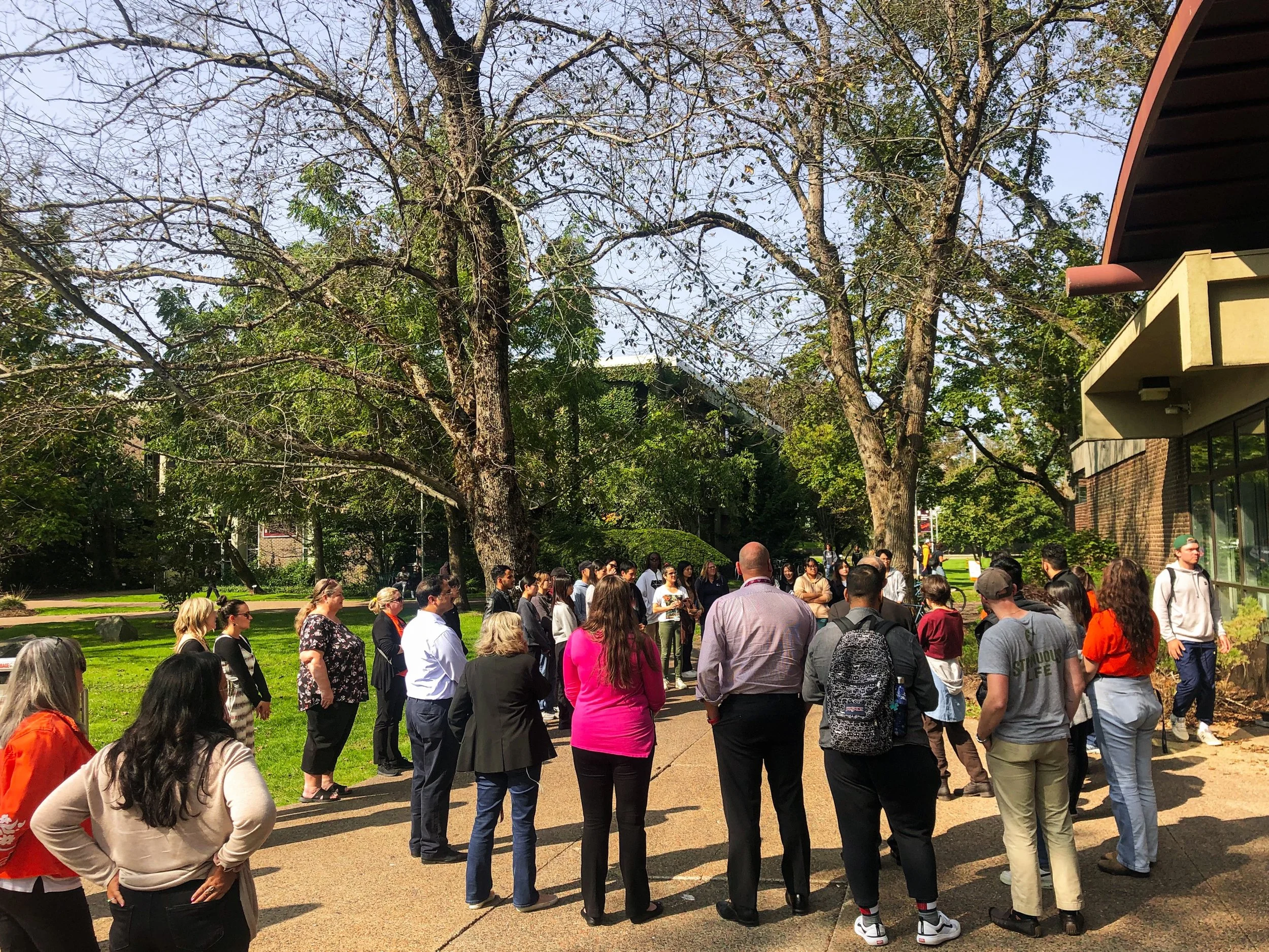 Saint Mary's community gathers for Campus Reflection Walk | SMU News ...