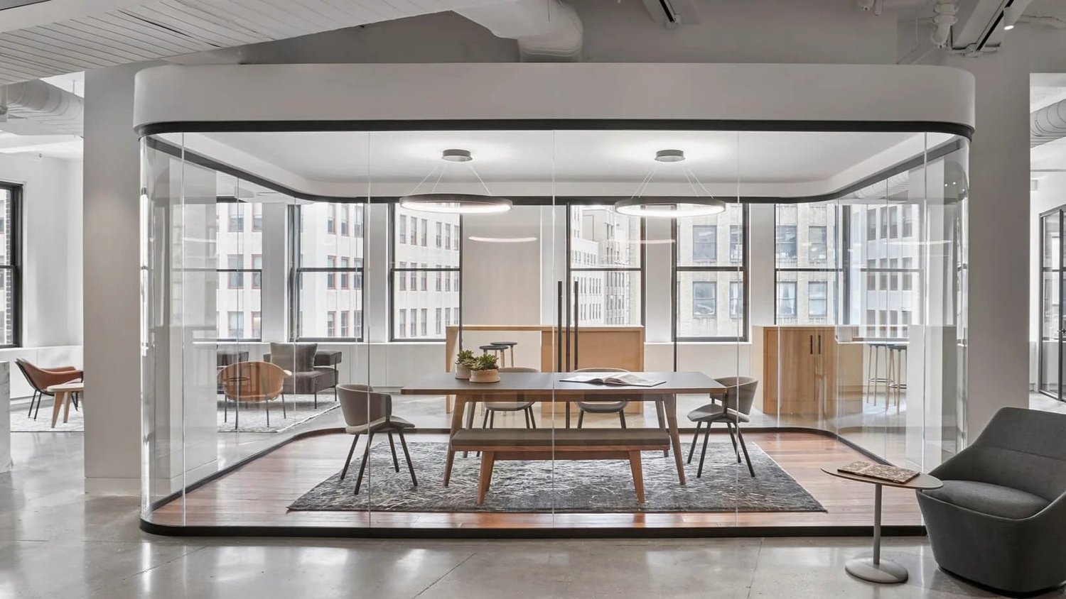 Muraflex Demountable Glass Wall Partitions — Mezzacappa Design