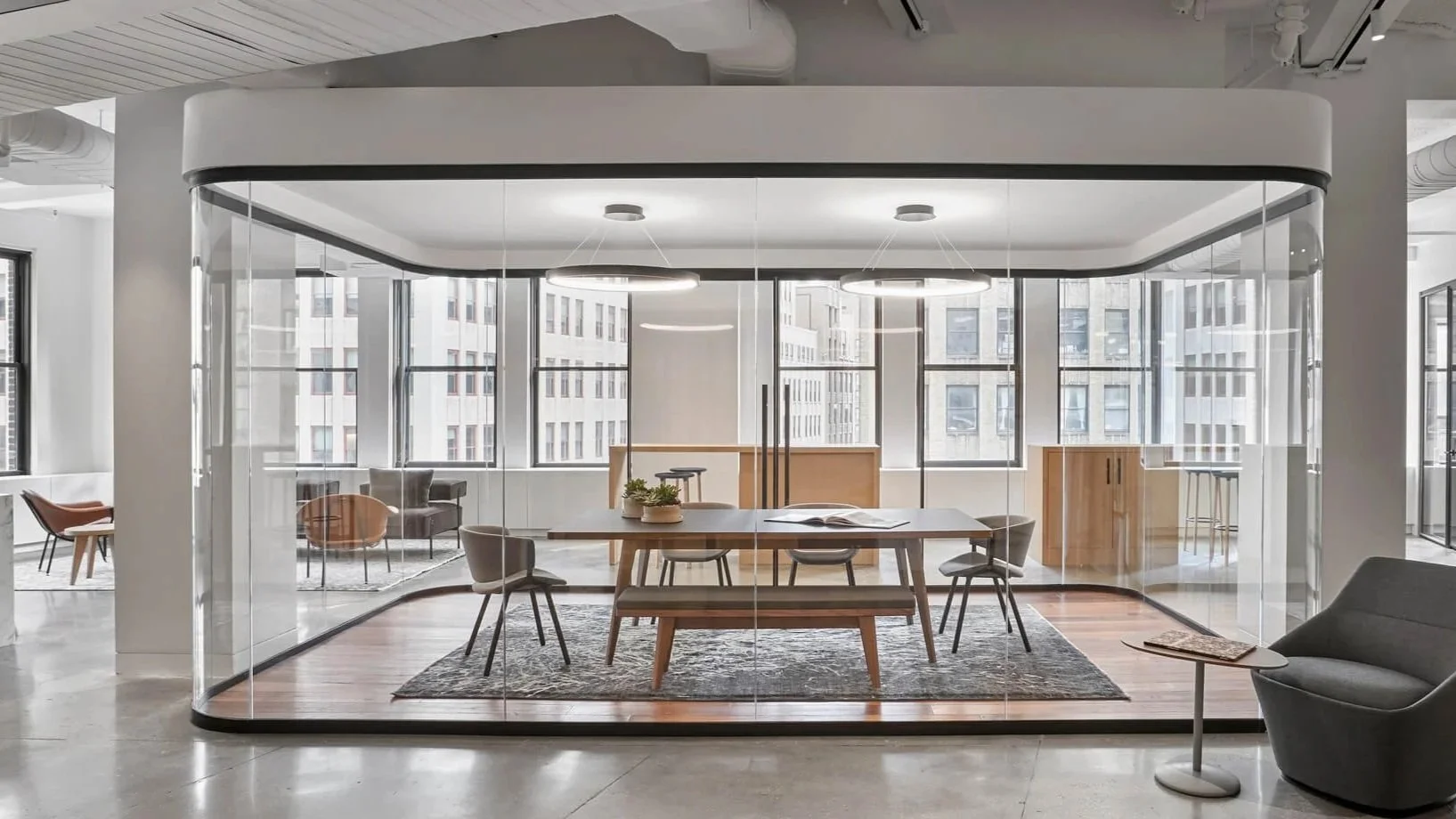 Muraflex Demountable Glass Wall Partitions — Mezzacappa Design