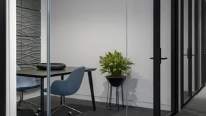 Muraflex Demountable Glass Wall Partitions — Mezzacappa Design