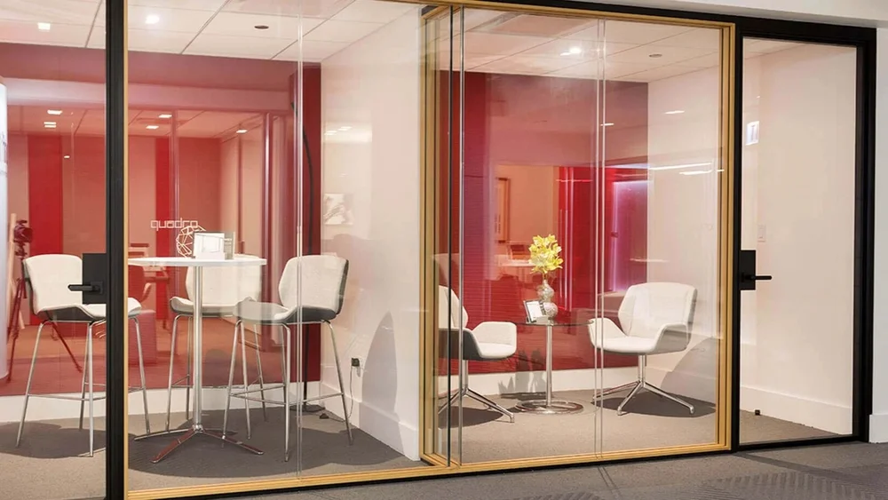 Muraflex Demountable Glass Wall Partitions — Mezzacappa Design