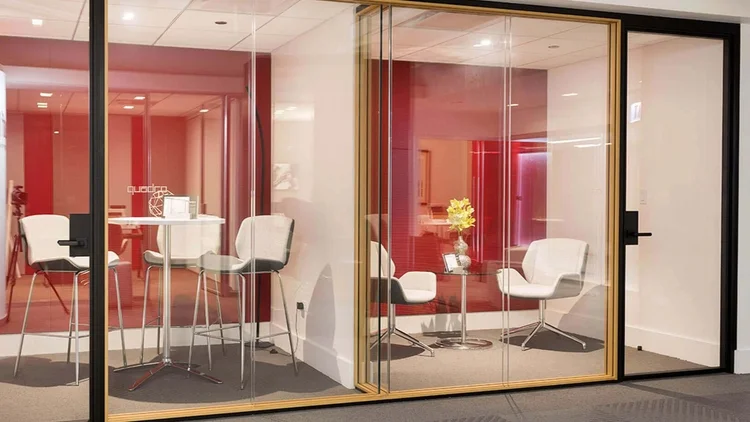 Muraflex Demountable Glass Wall Partitions — Mezzacappa Design