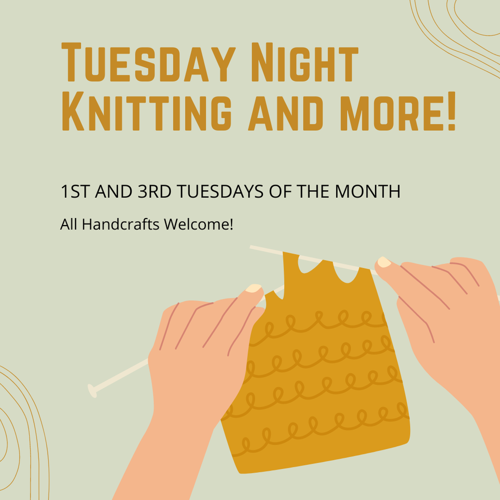 Knitting Club — The First Church in Salem