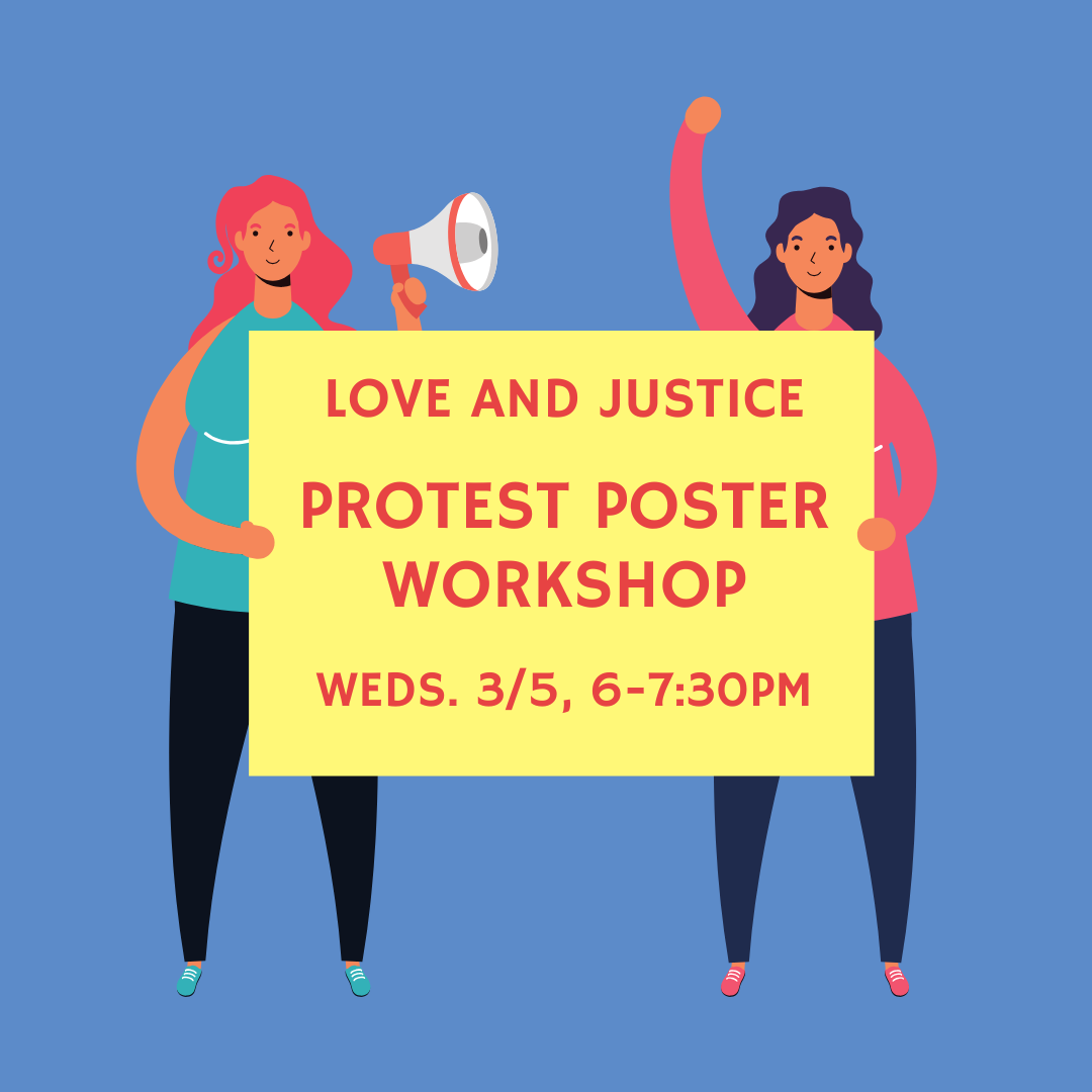 Protest Poster Workshop — The First Church in Salem