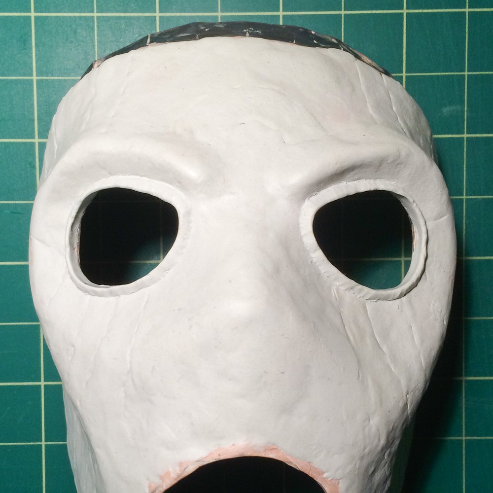 Project Writeup -- Borderlands Psycho Bandit Mask, Part 1: Sculpting ...