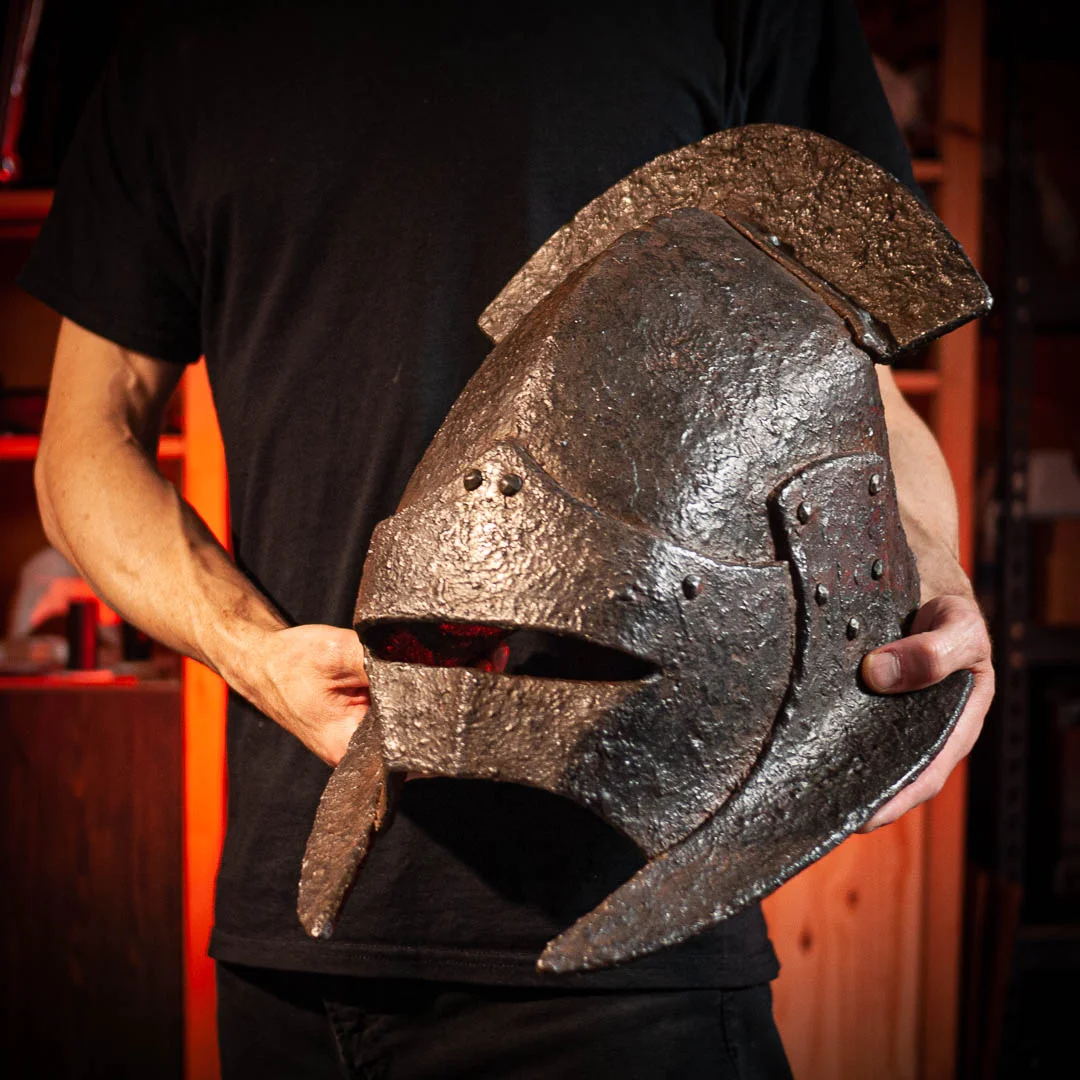 Uruk-hai Swordsman Helm, Lord of the Rings — Modulus Props