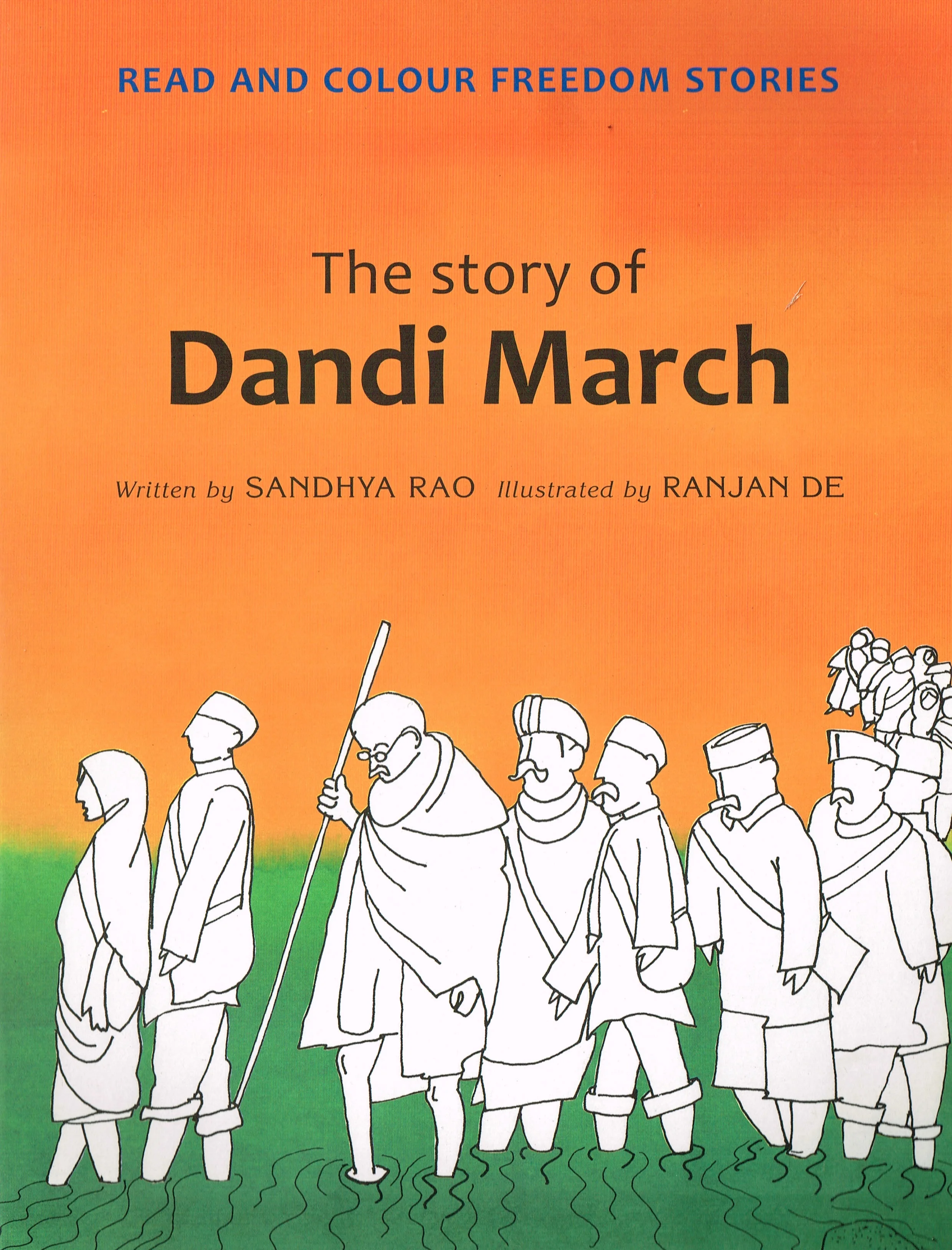 Gandhiji In Dandi March