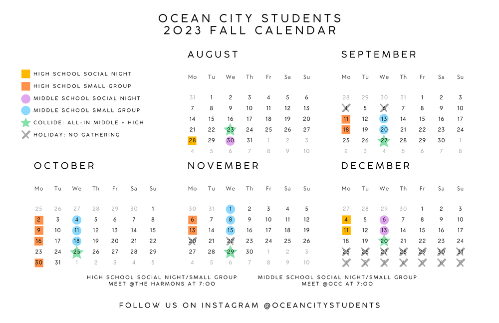 OCC Students — Ocean City Church
