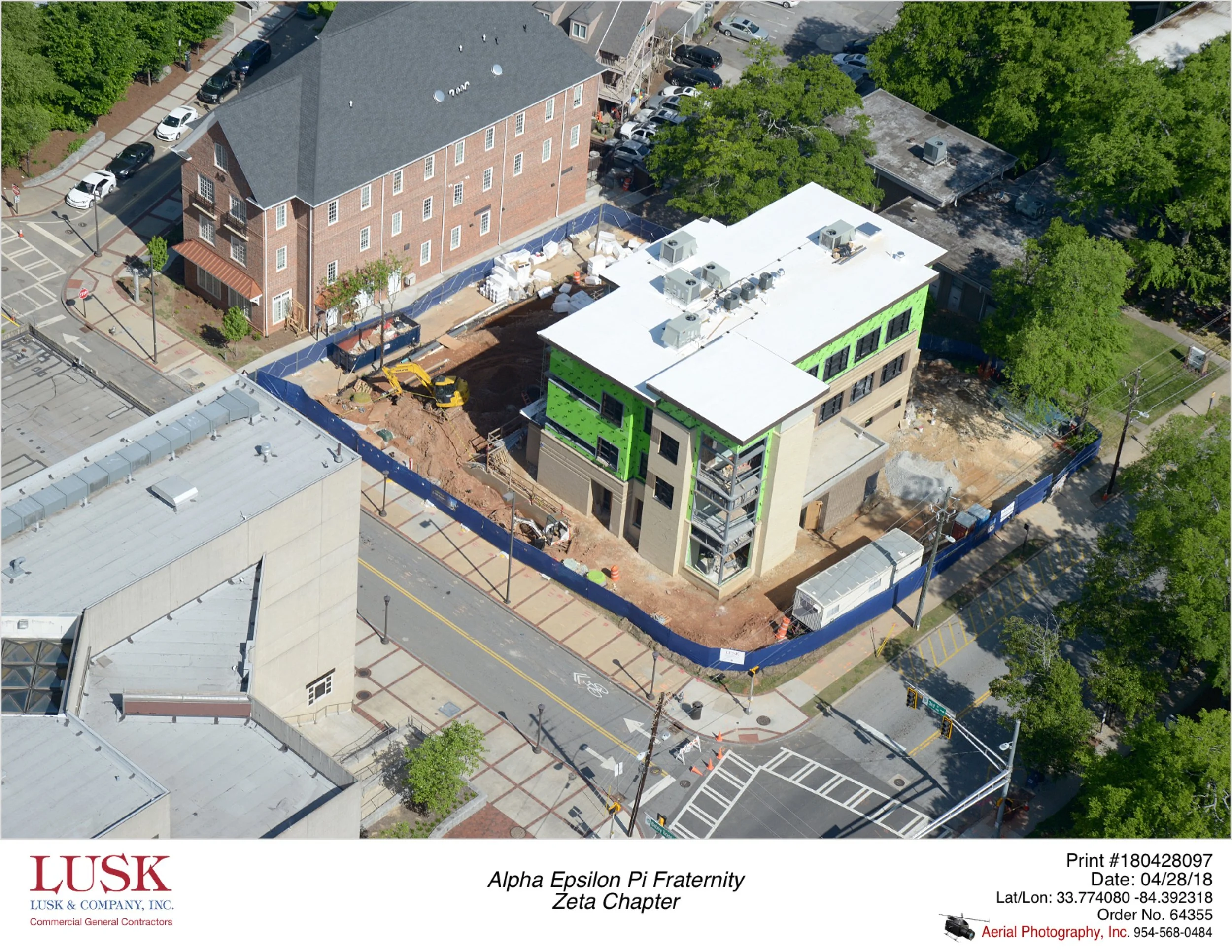 Alpha Epsilon Pi Fraternity House — Lusk Commercial Contractors, Inc.