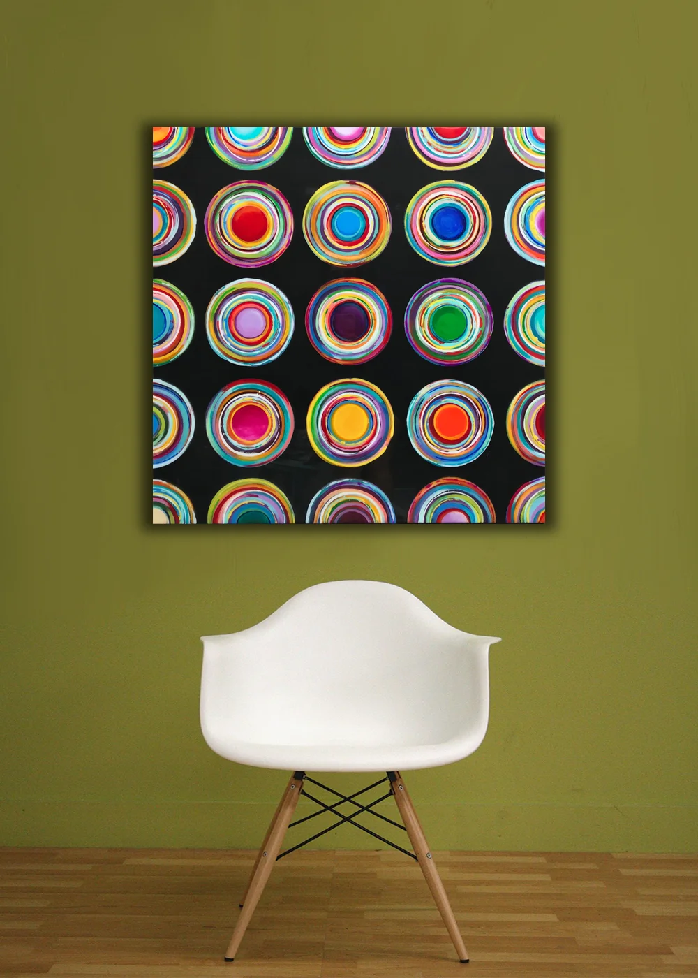 Carla Bank Art - Modern uplifting vibrant colorful paintings