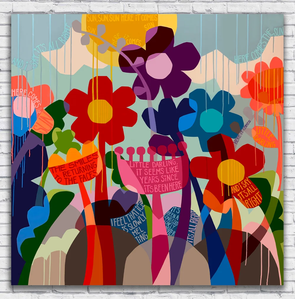 Carla Bank Art - Modern uplifting vibrant colorful paintings