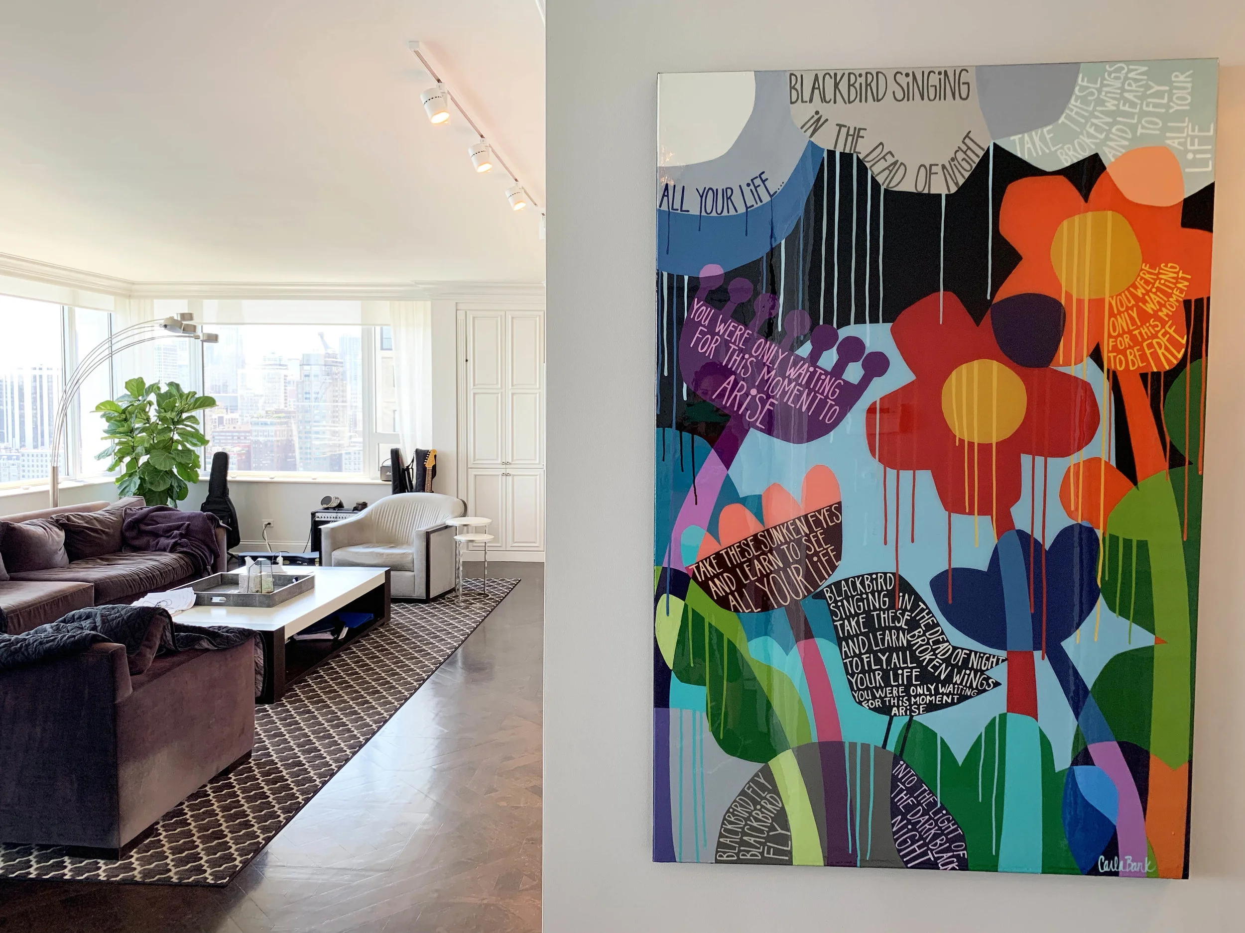 BEHIND THE SCENES — Carla Bank