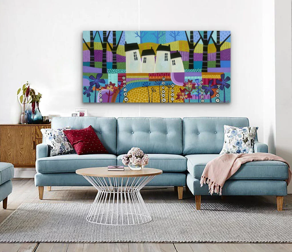 Botanic and Geometric Original Paintings — Carla Bank