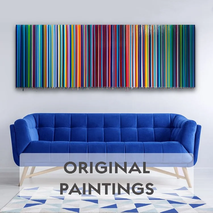 Carla Bank Art - Modern uplifting vibrant colorful paintings