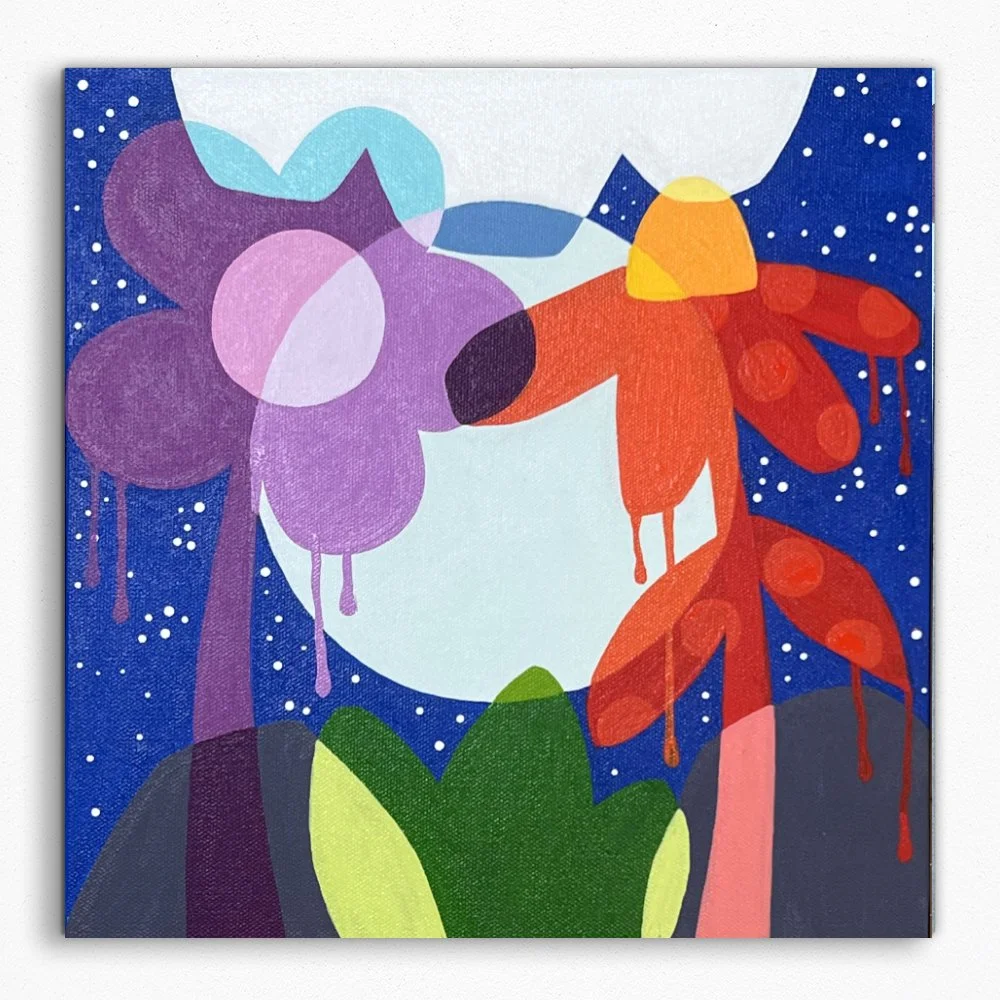Universe Acrylic Painting