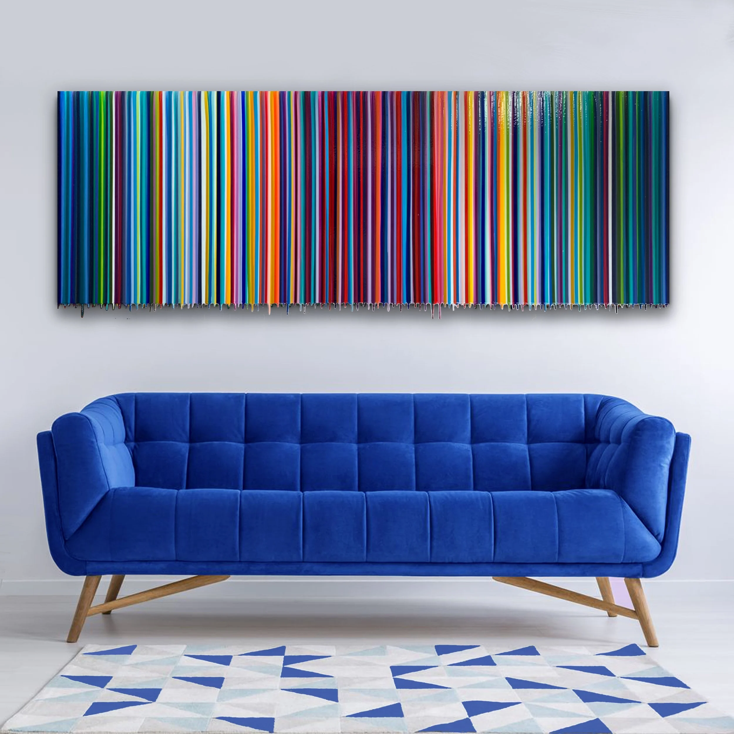 Carla Bank Art - Modern uplifting vibrant colorful paintings