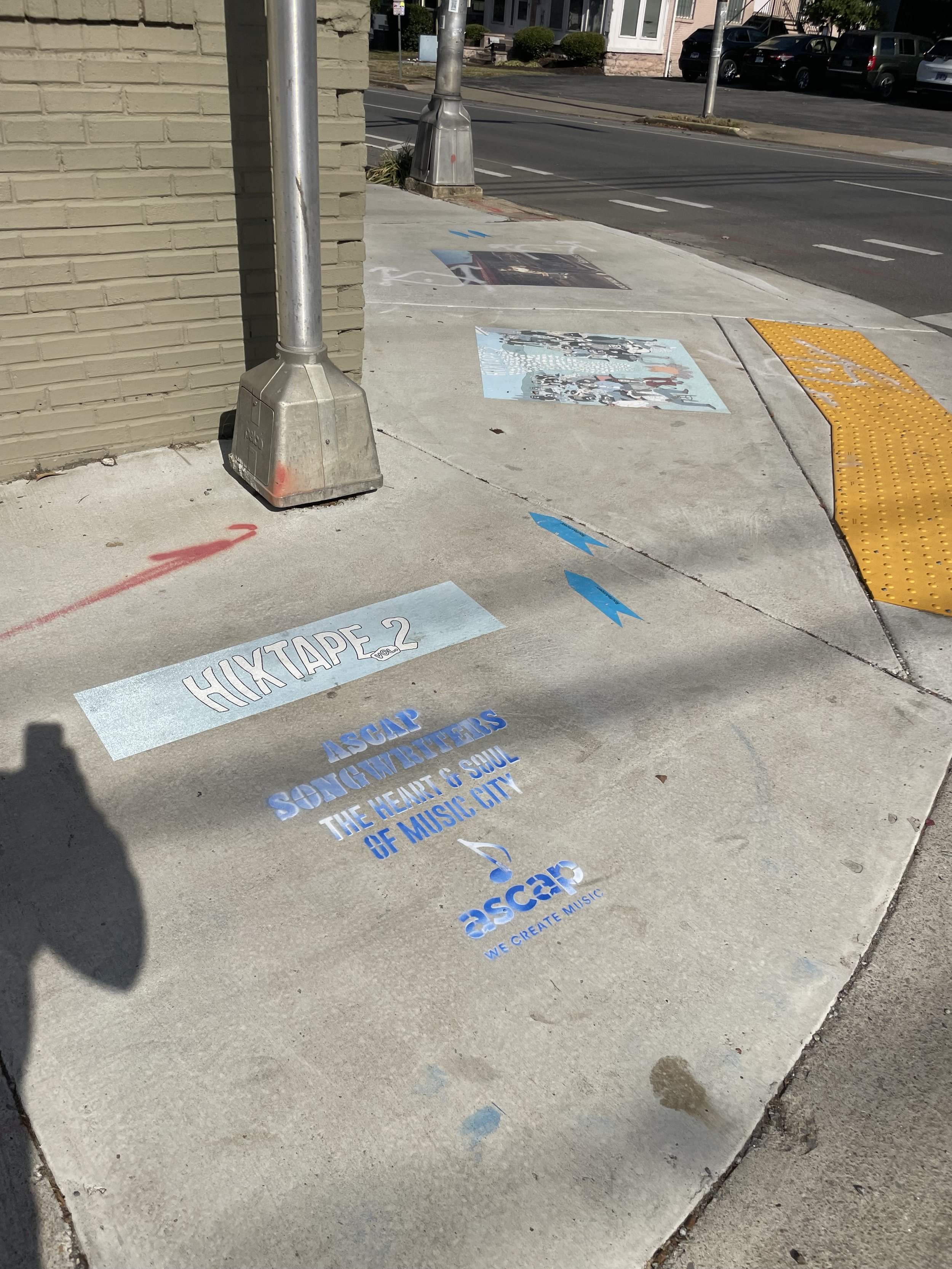 Sidewalk Chalk Stencil Advertising — MASSIVEMEDIA