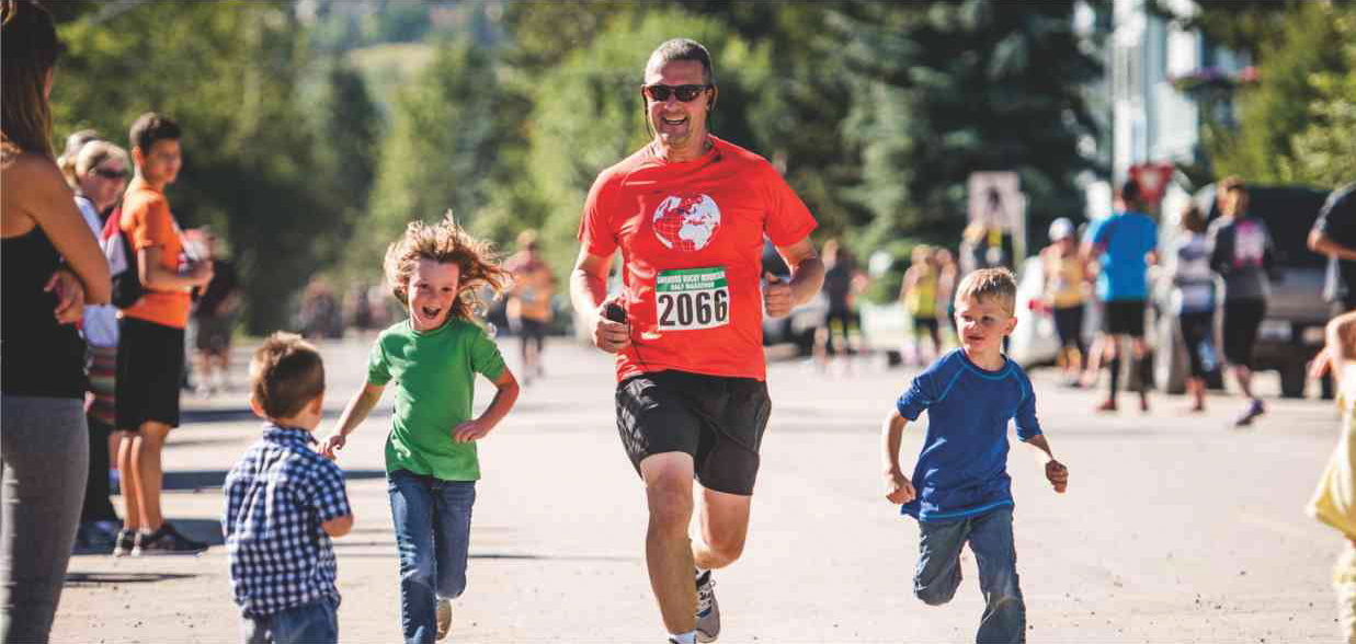 Course — Canmore Rocky Mountain Half Marathon, 10k & 5k