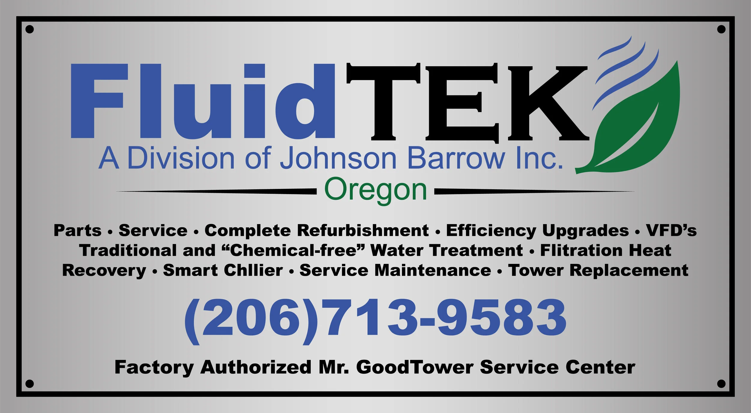 FluidTEK Oregon — Johnson Barrow