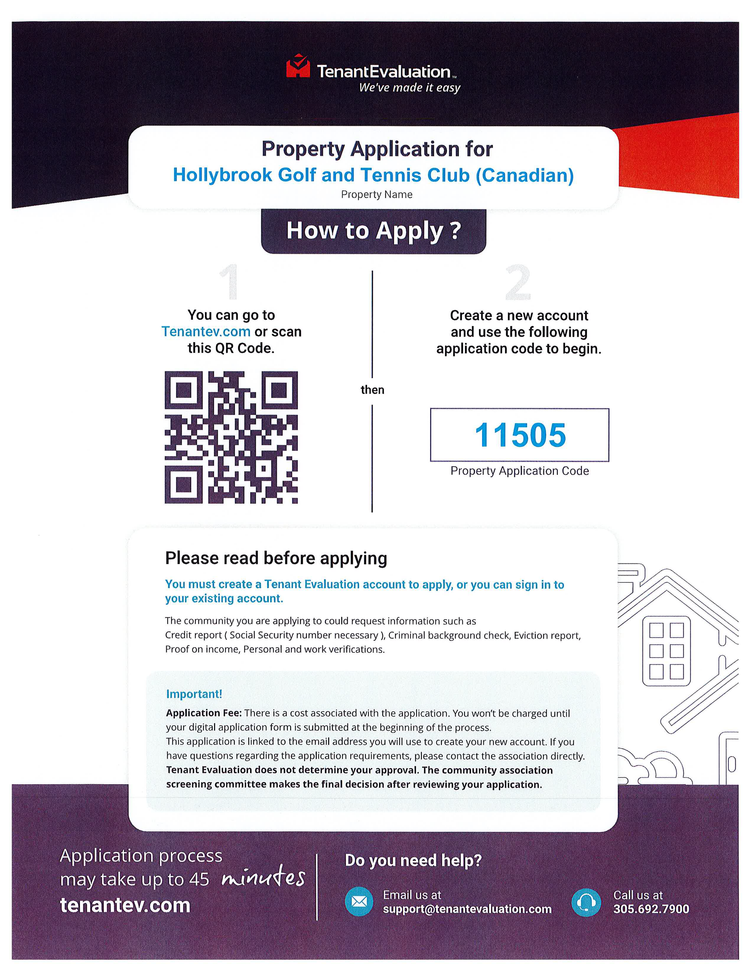 Prospective Buyers & Renters — Hollybrook Golf and Tennis Club