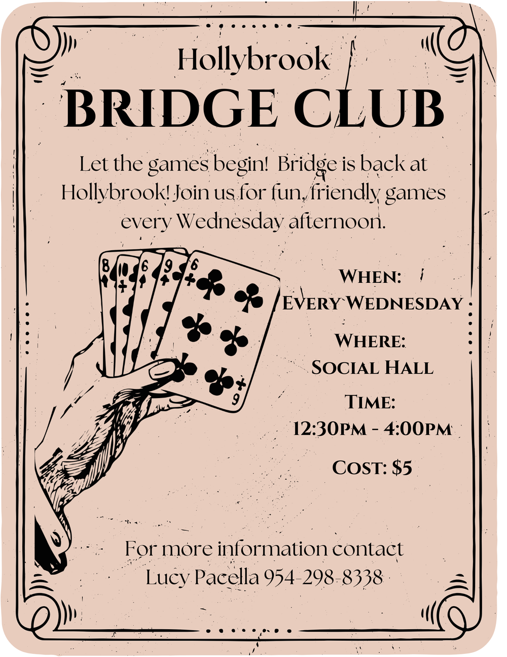 Calendar and Events — Hollybrook Golf and Tennis Club