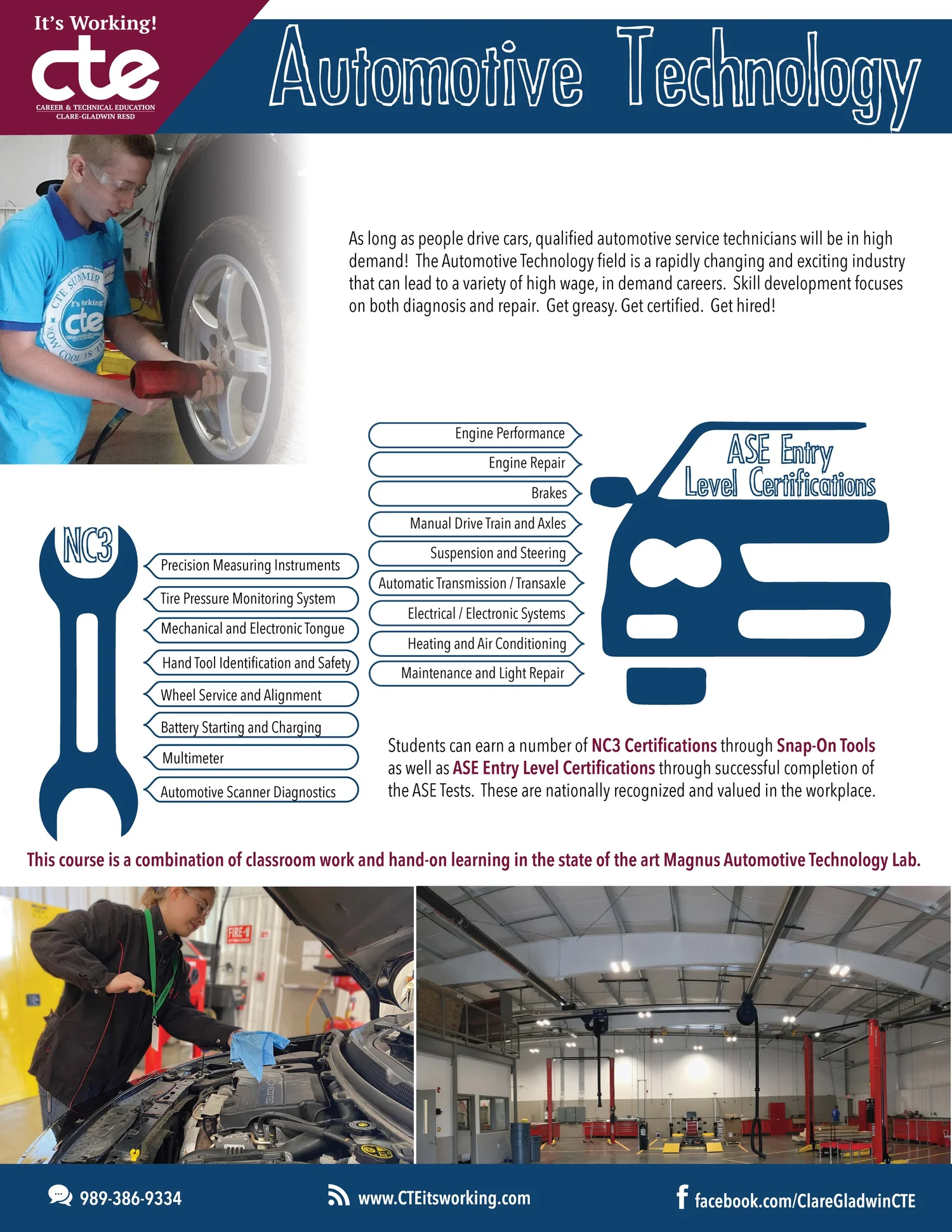 Automotive Technology — CTE: It's Working!