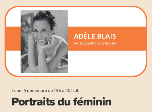 Conférences — Adèle Blais