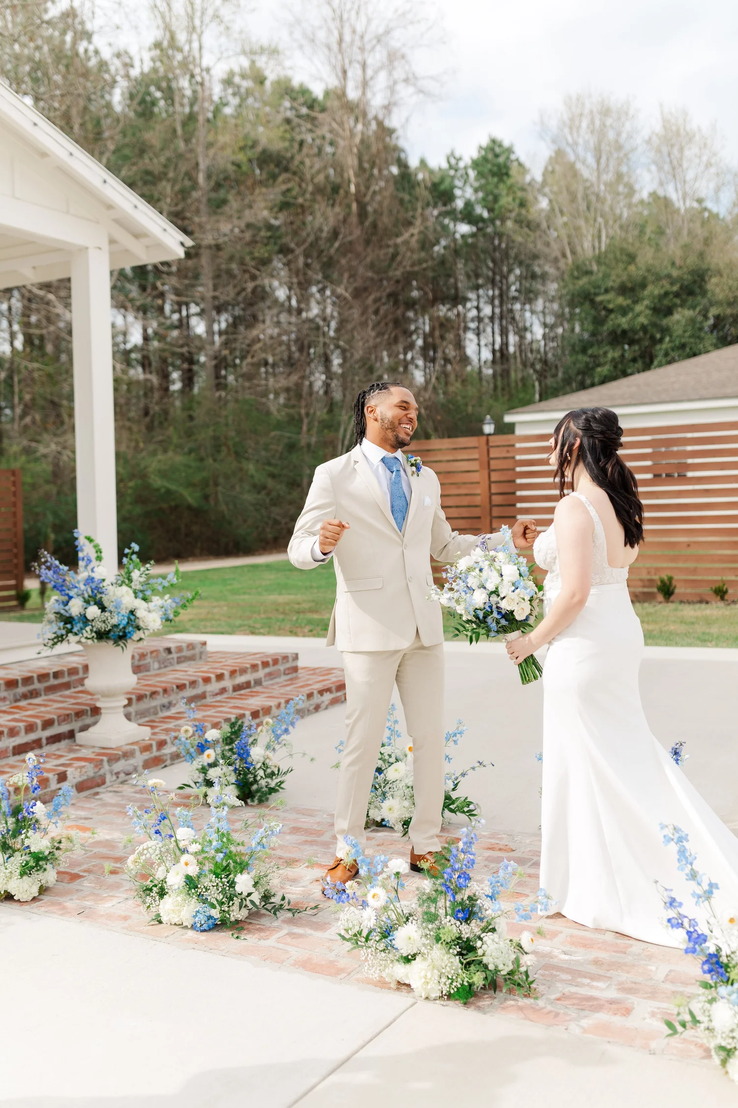 Angie + Chris — The Floral Cottage