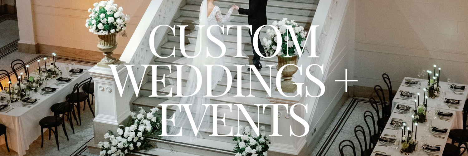 Custom Weddings + Events ($3000+) — The Floral Cottage Florist