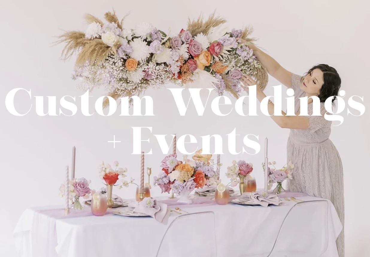 Custom Weddings + Events {Starting at $3000} — The Floral Cottage Florist
