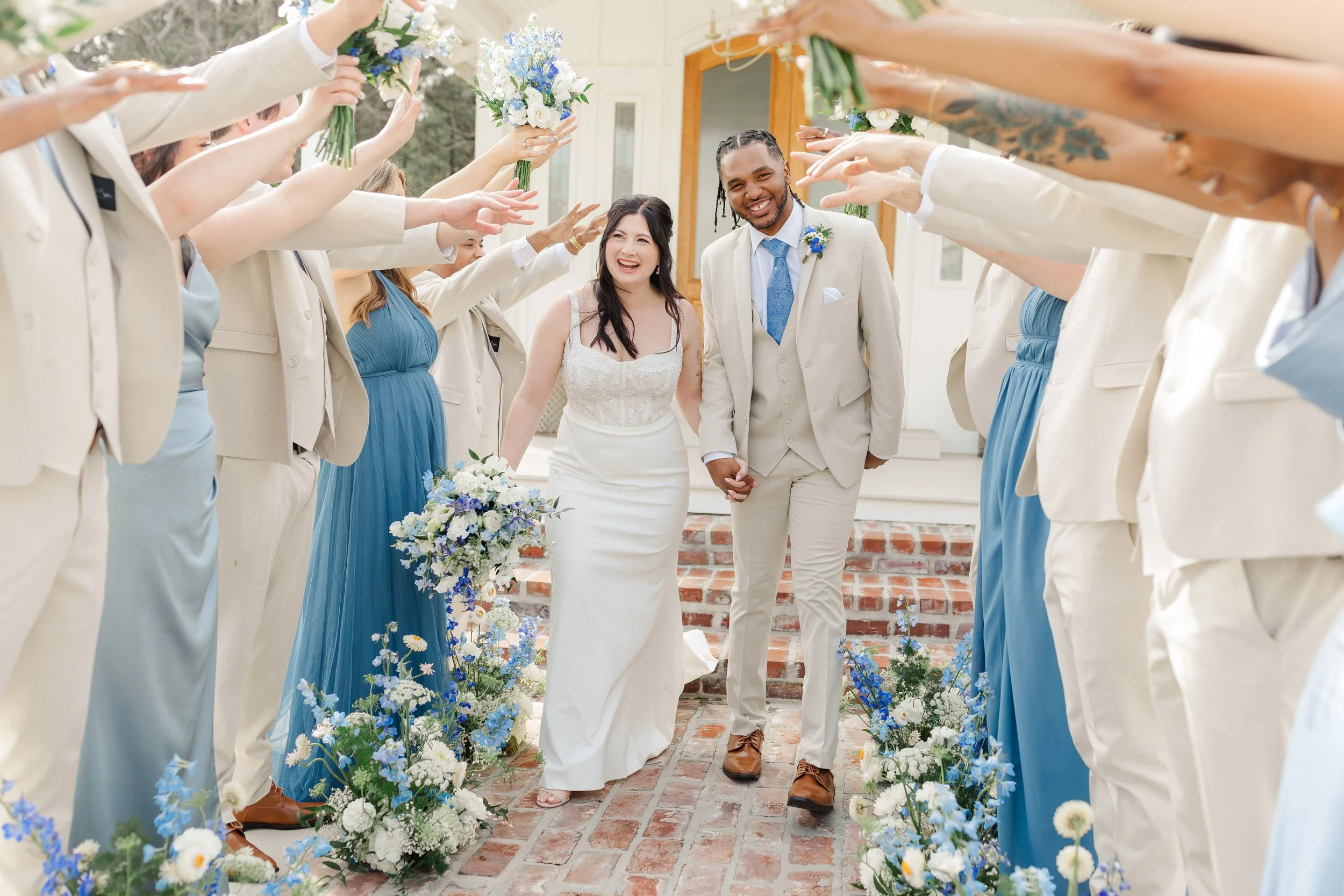 Angie + Chris — The Floral Cottage