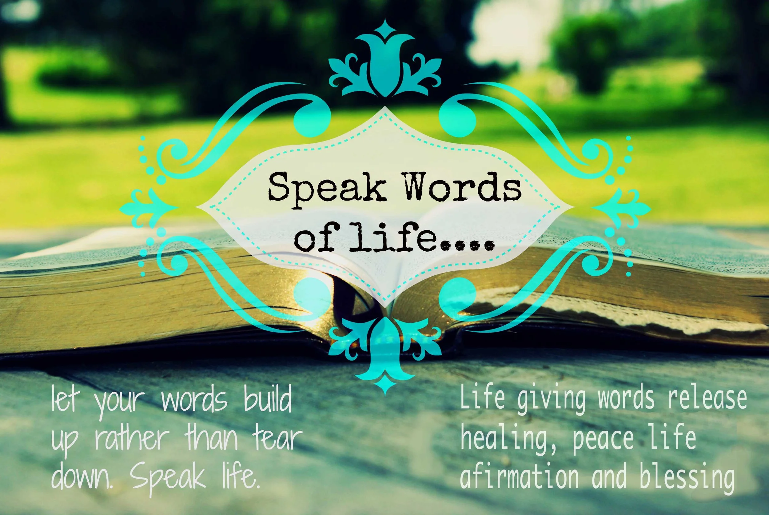 Speak Life Quotes