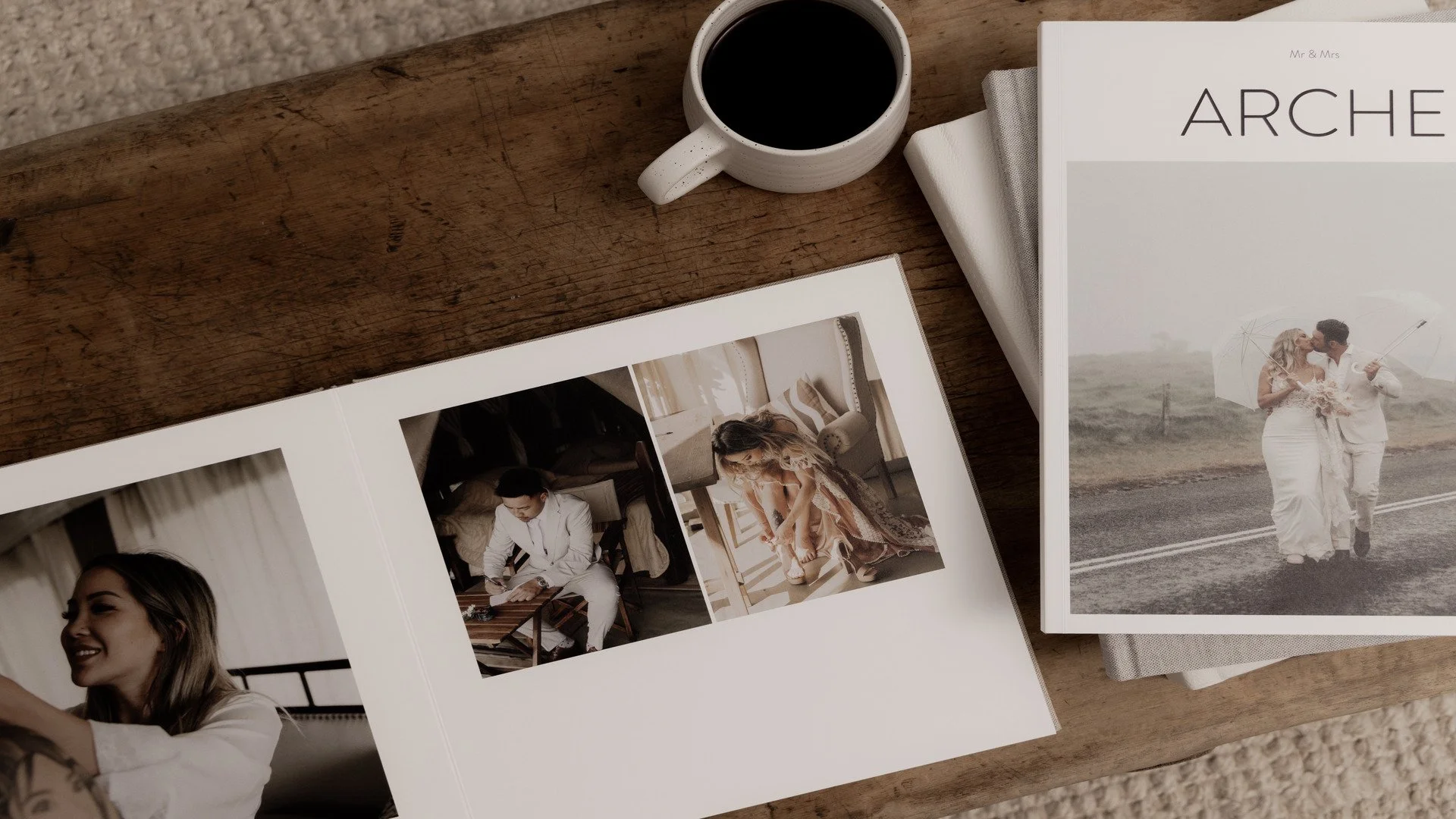 Homemade Wedding Albums