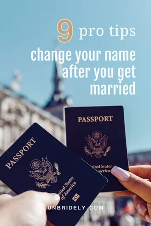 How to change your name after marriage - 9 pro steps to save you time ...