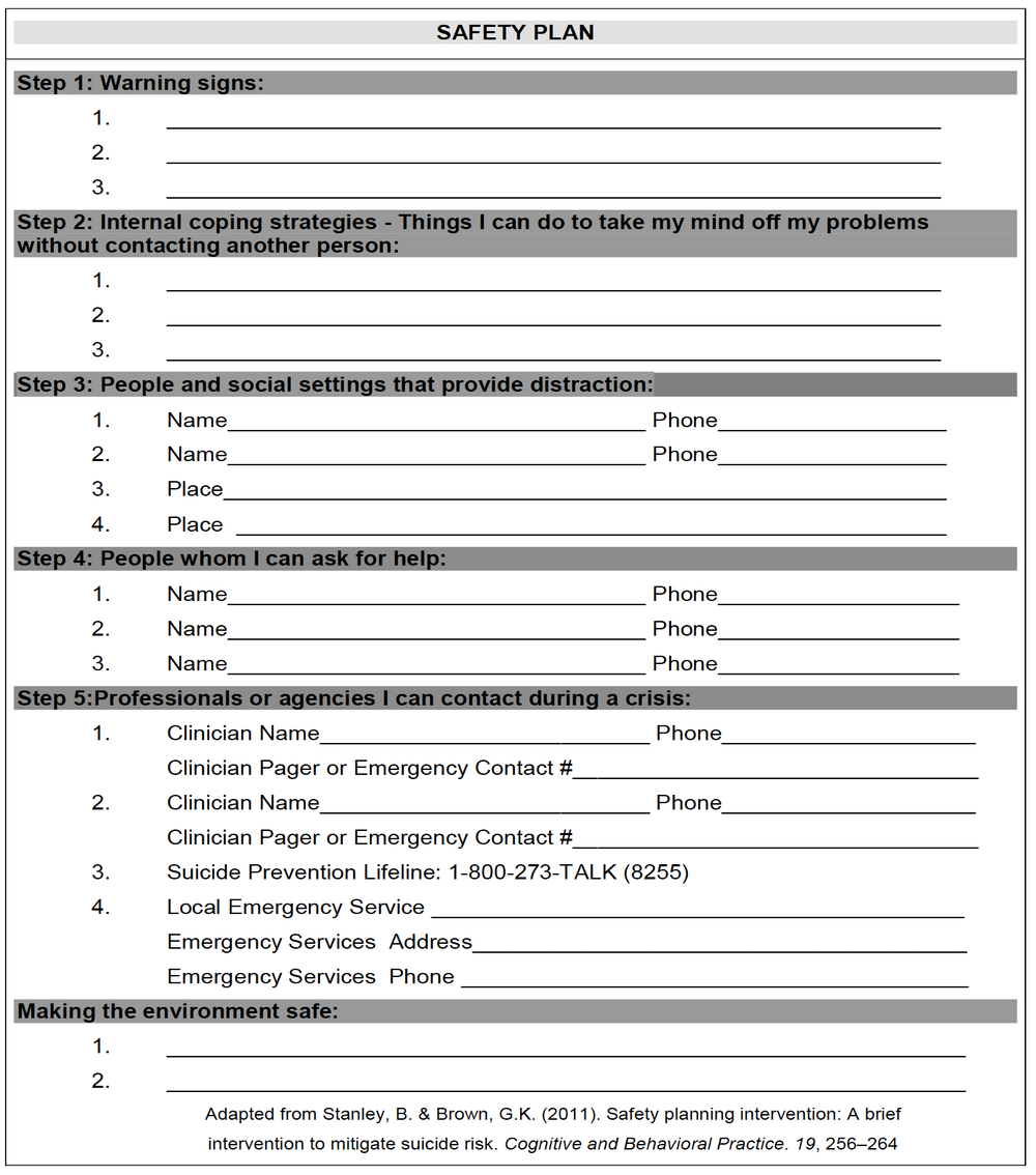 Crisis Resources — Emotions Matter