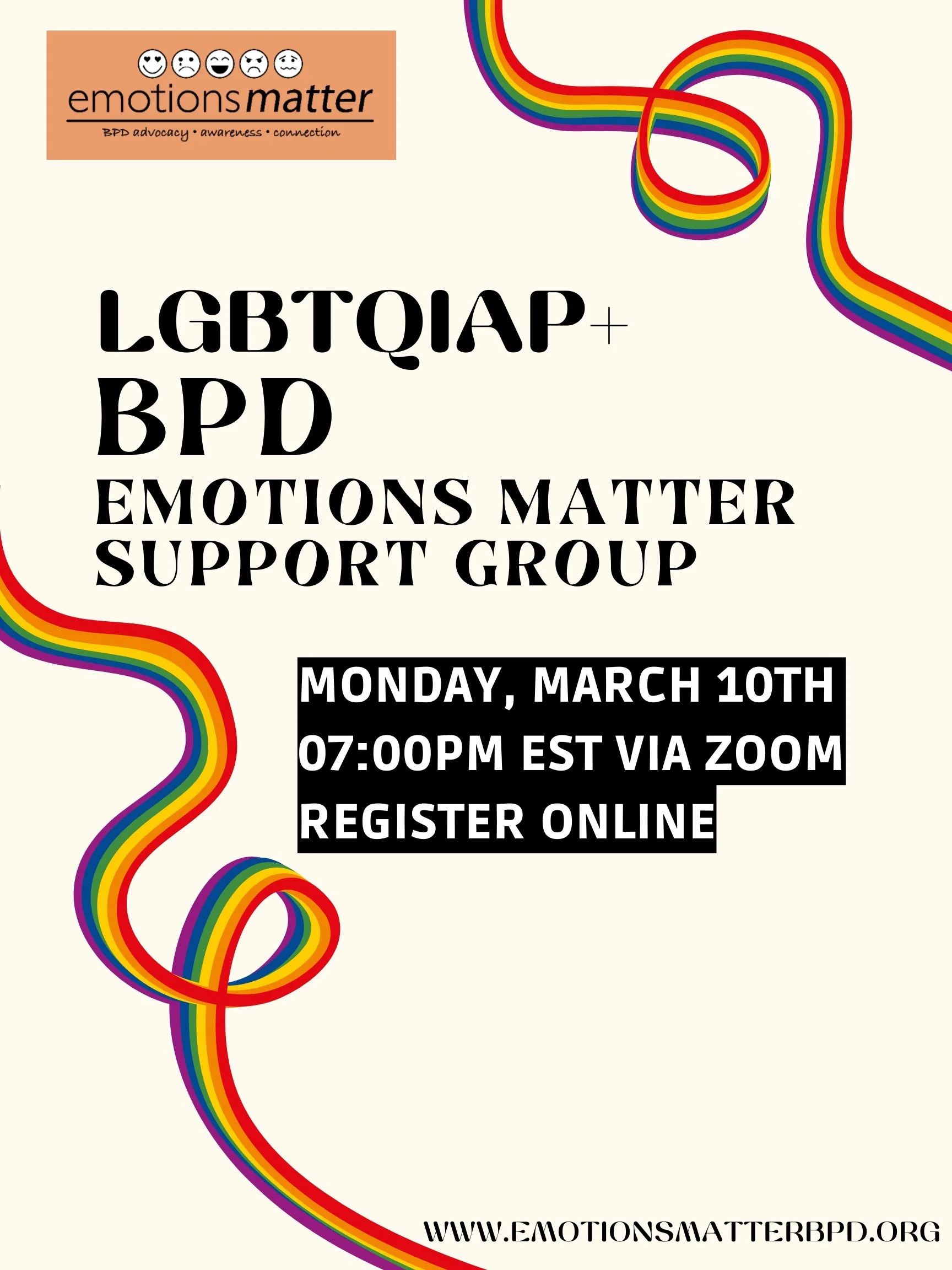 LGBTQIAP+ BPD Group — Emotions Matter