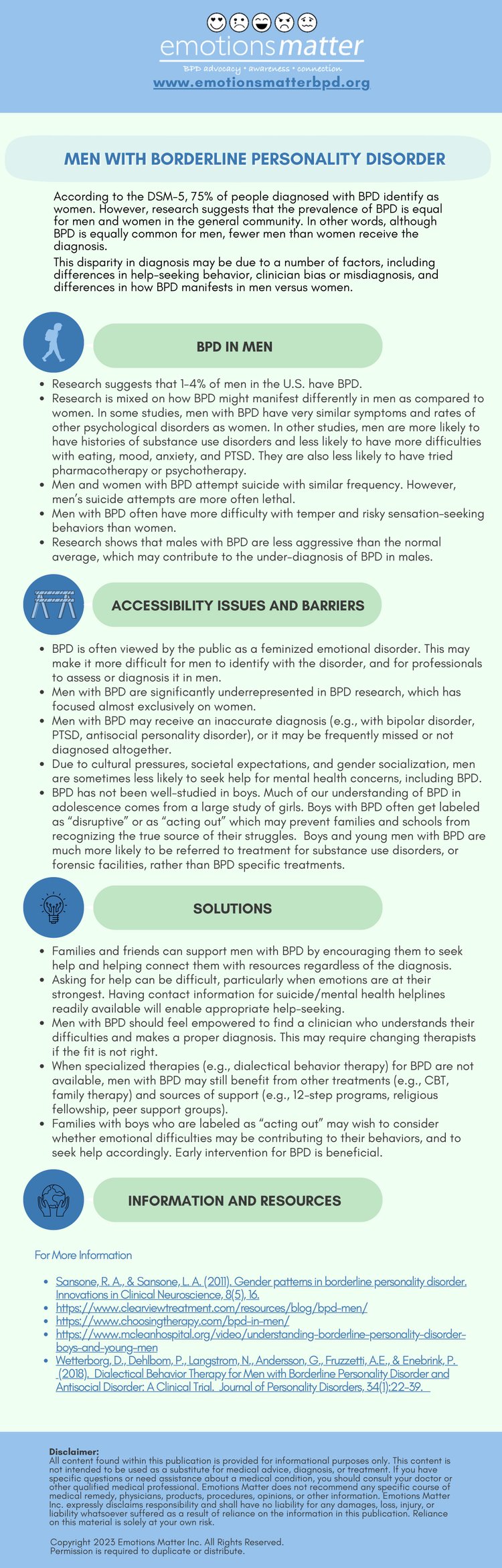 BPD and Diverse Populations — Emotions Matter