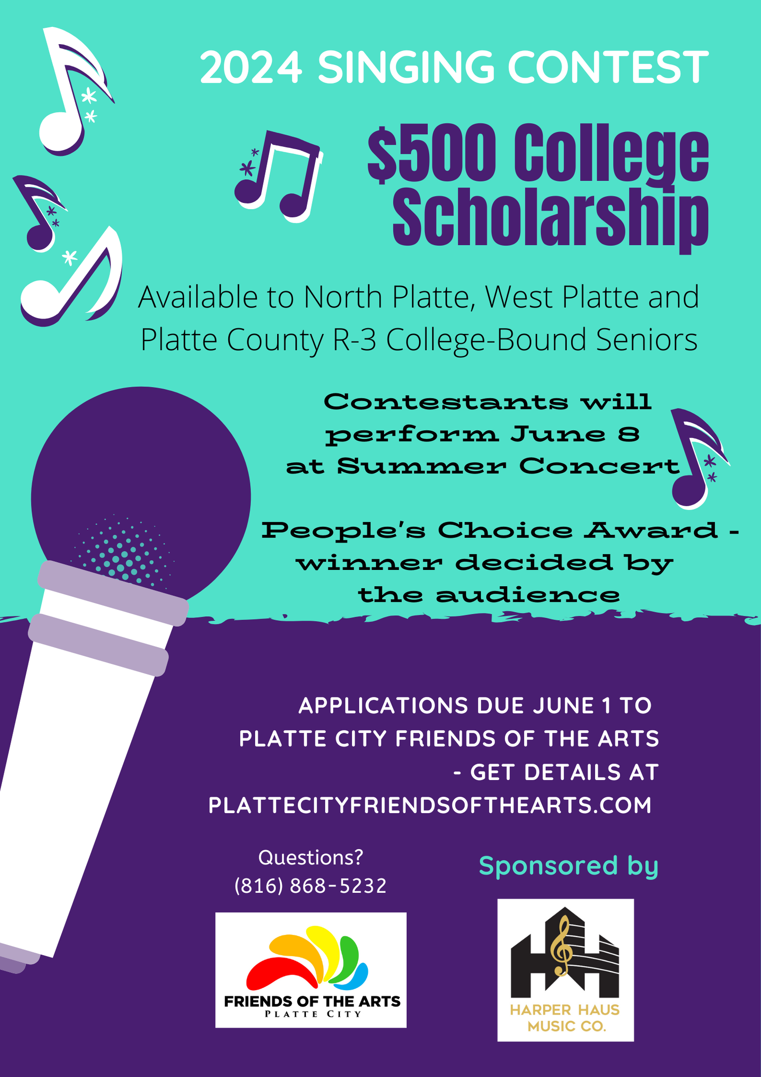 Singing Contest — Friends of the Arts