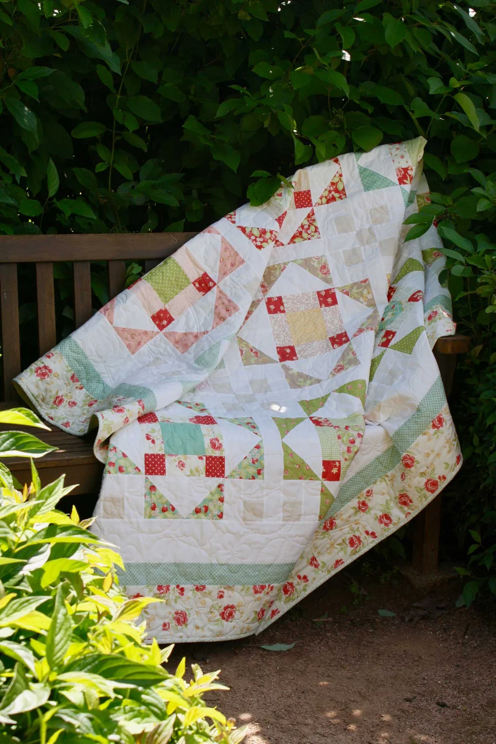 Summer's Blush - a new layer cake PDF quilt pattern — Bloom