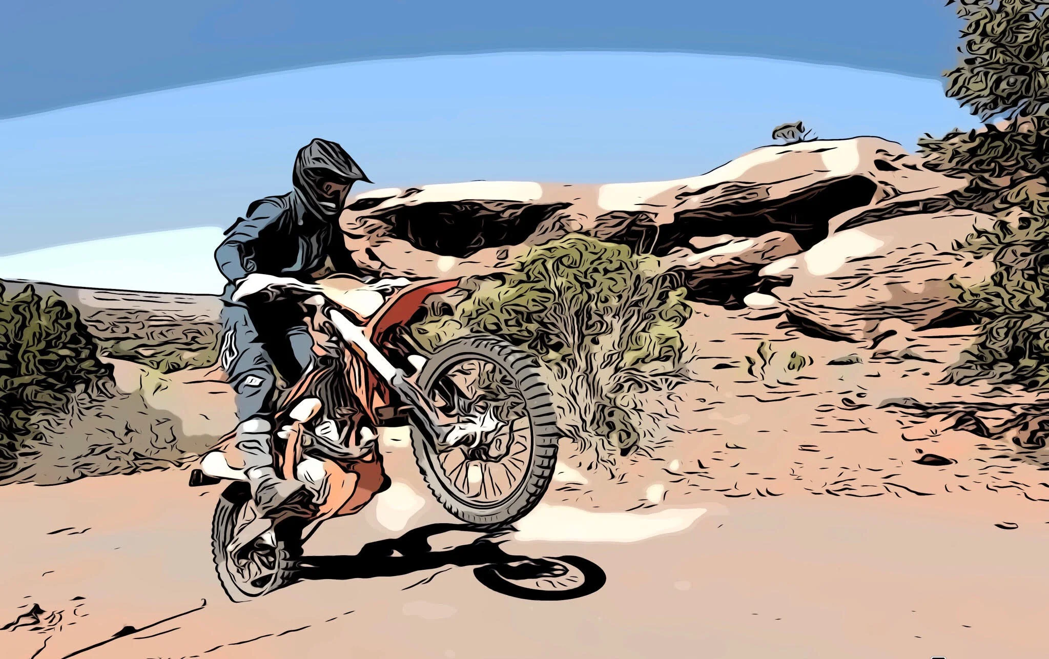 Dirt Bike Cartoon Adventures — MototheNW