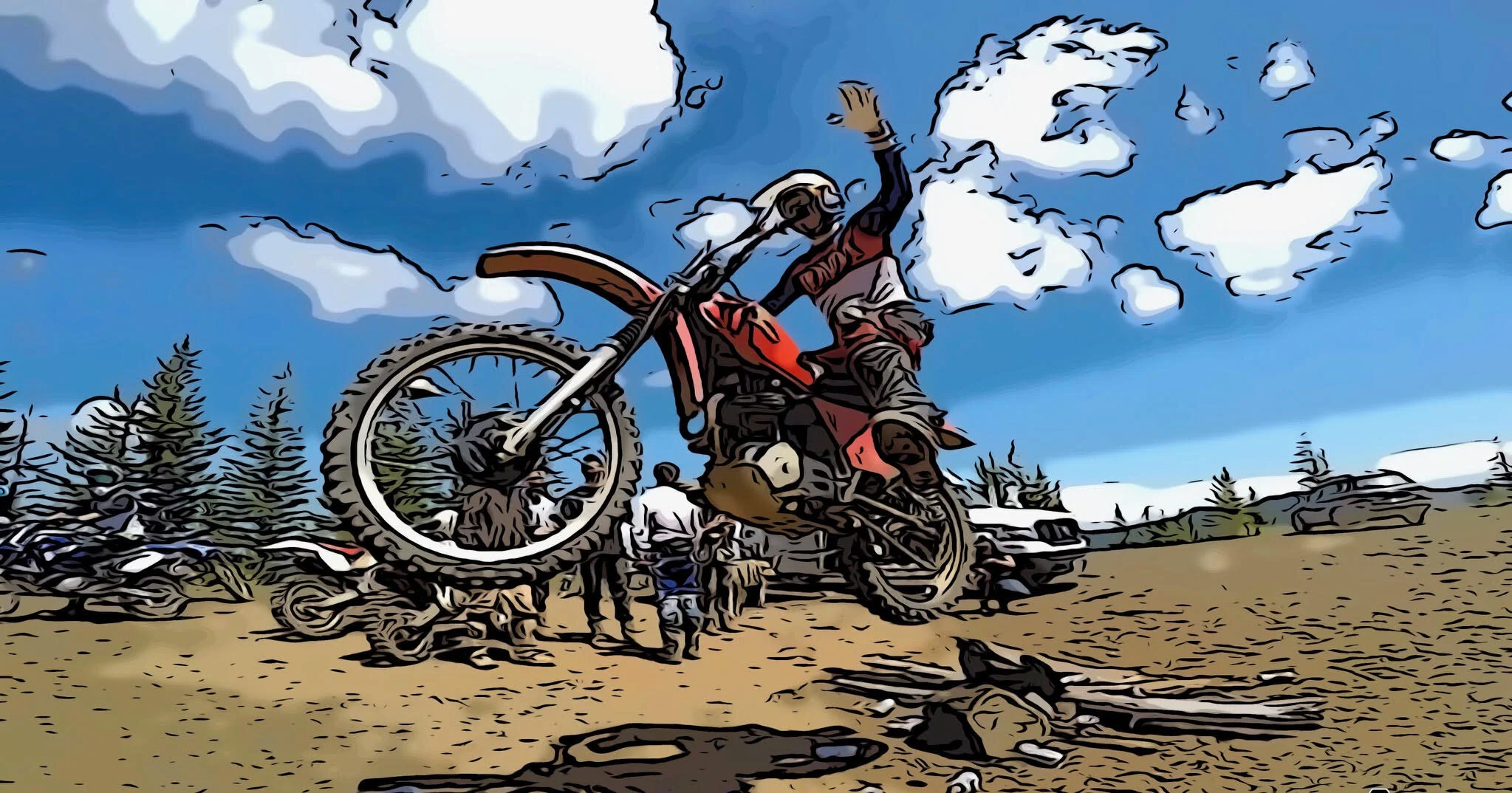 Dirt Bike Cartoon Adventures — MototheNW