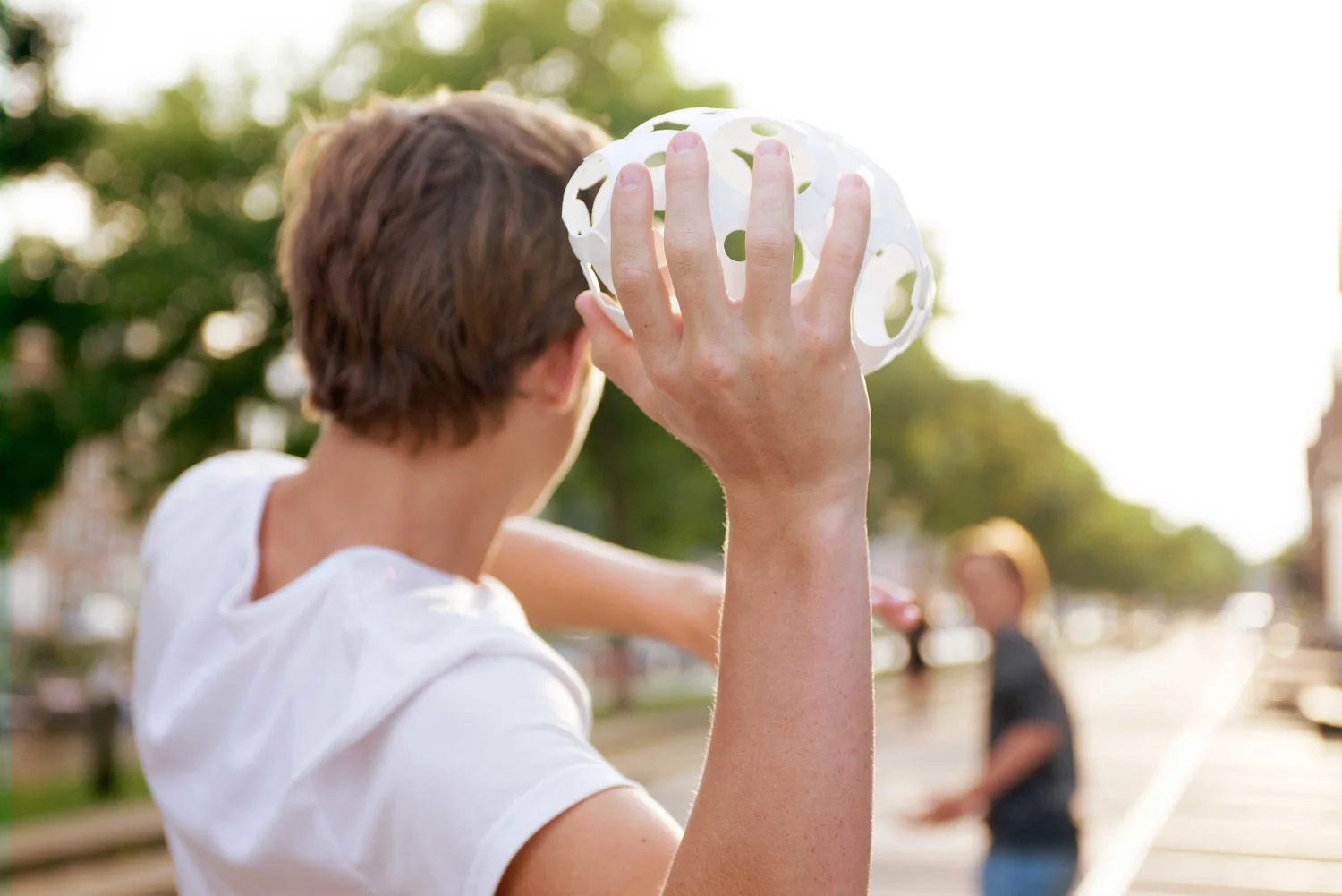 Foooty, the ball that fits every pocket.