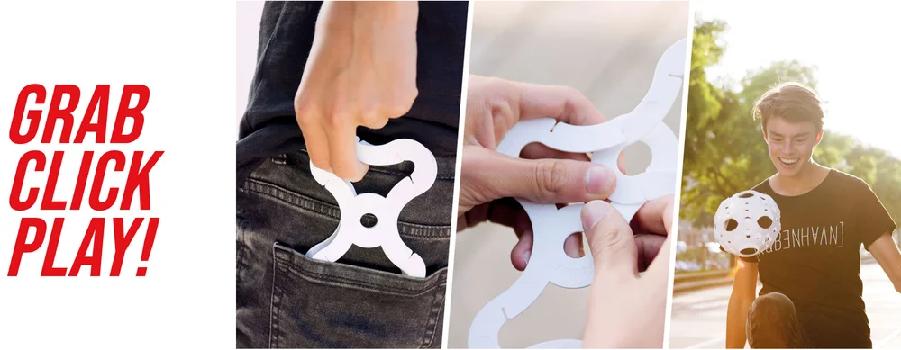 Foooty, the ball that fits every pocket.